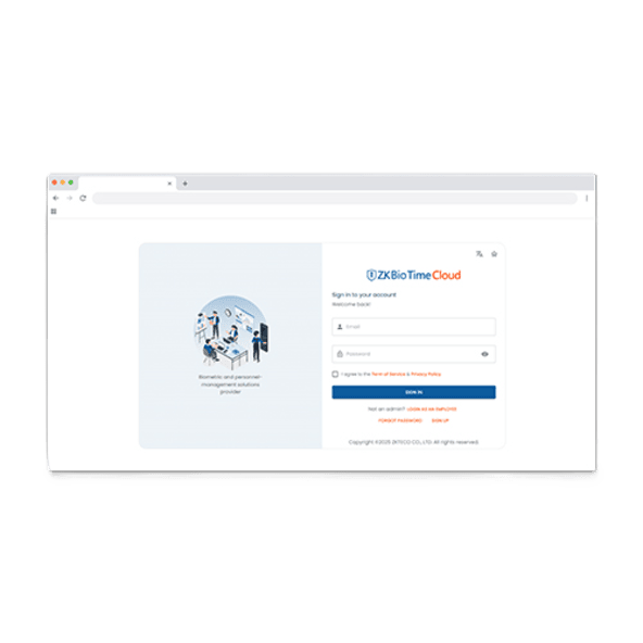 ZKBio Time Cloud | Smart Cloud-Based Time & Attendance Management